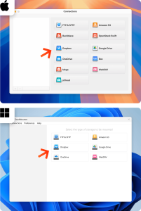 1つのDropboxアカウントから別のアカウントへファイルを転送する方法