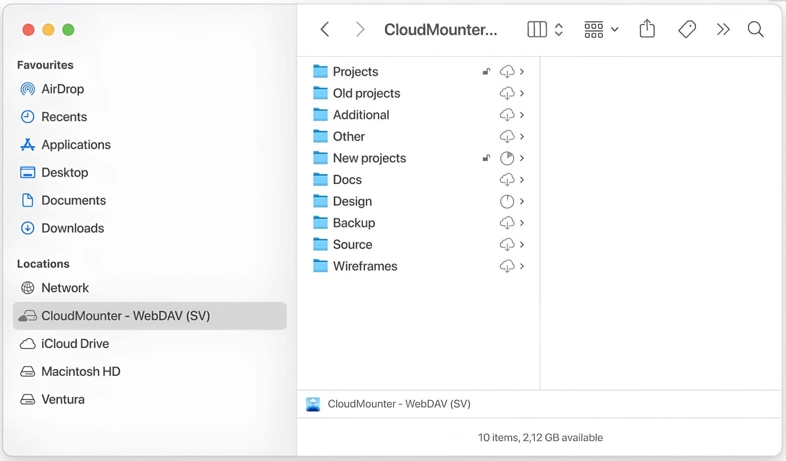 Mount WebDAV on macOS: Connect to remote servers in Finder