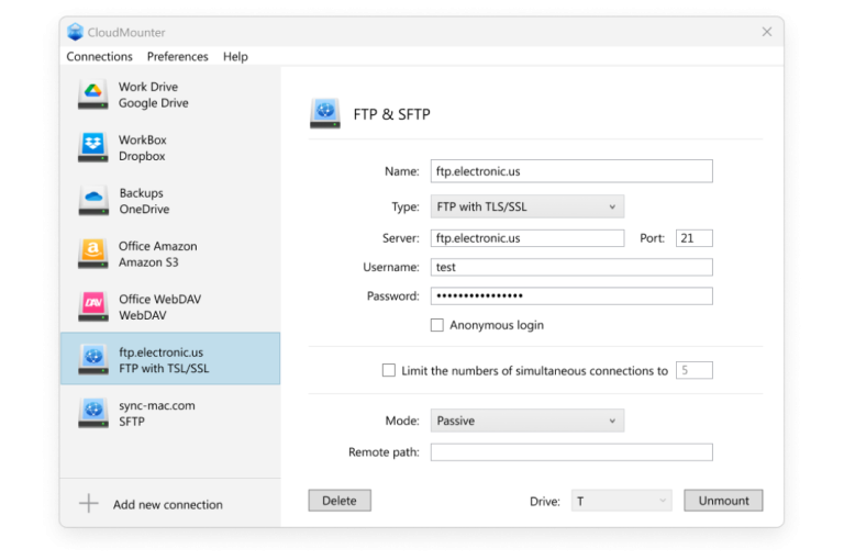 Connect to FTP server in Windows: How to access FTP files